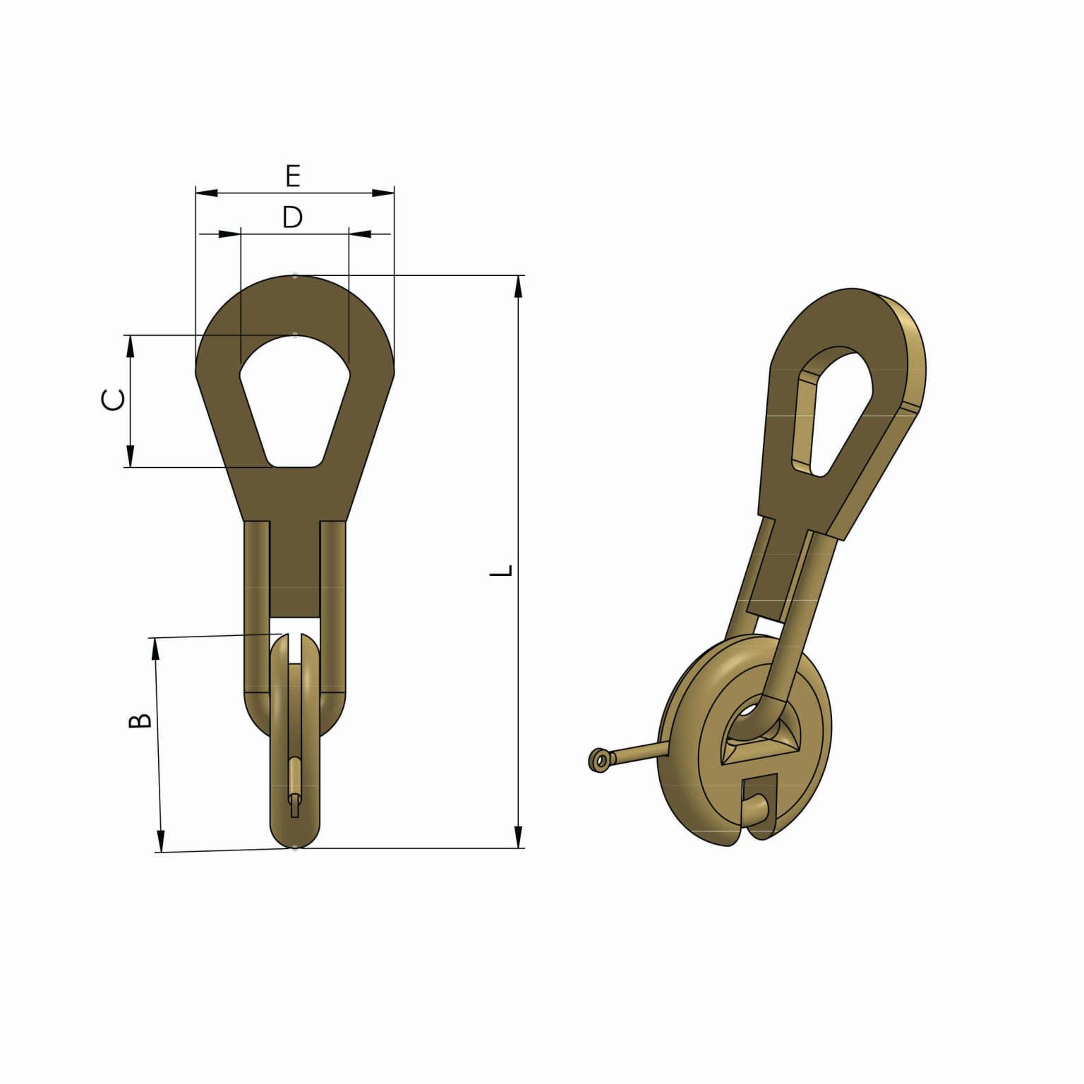 Ring Lift Clutch - Unique Fasteners