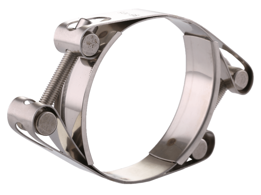 Double Bolt Hose Clamp - Unique Fasteners